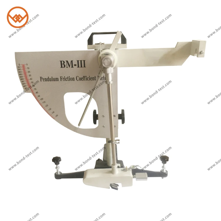 BM-III British Pendulum Skid Resistance Tester Friction Coefficient ...