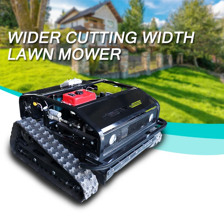 Awy800 Grass Trimmer Brush Cutter Gasoline Crawler Robotic Remote ...