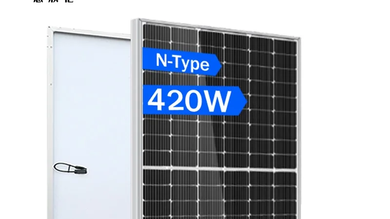 410w 415w 420w 425w 430w N Type Mono Solar Panels High Efficiency ...