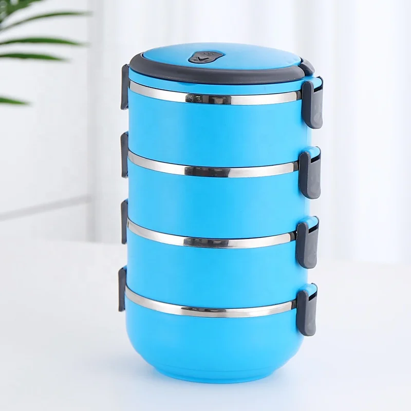 Wholesale Multi-layer Portable Stainless Steel Bento Box Student Lunch ...