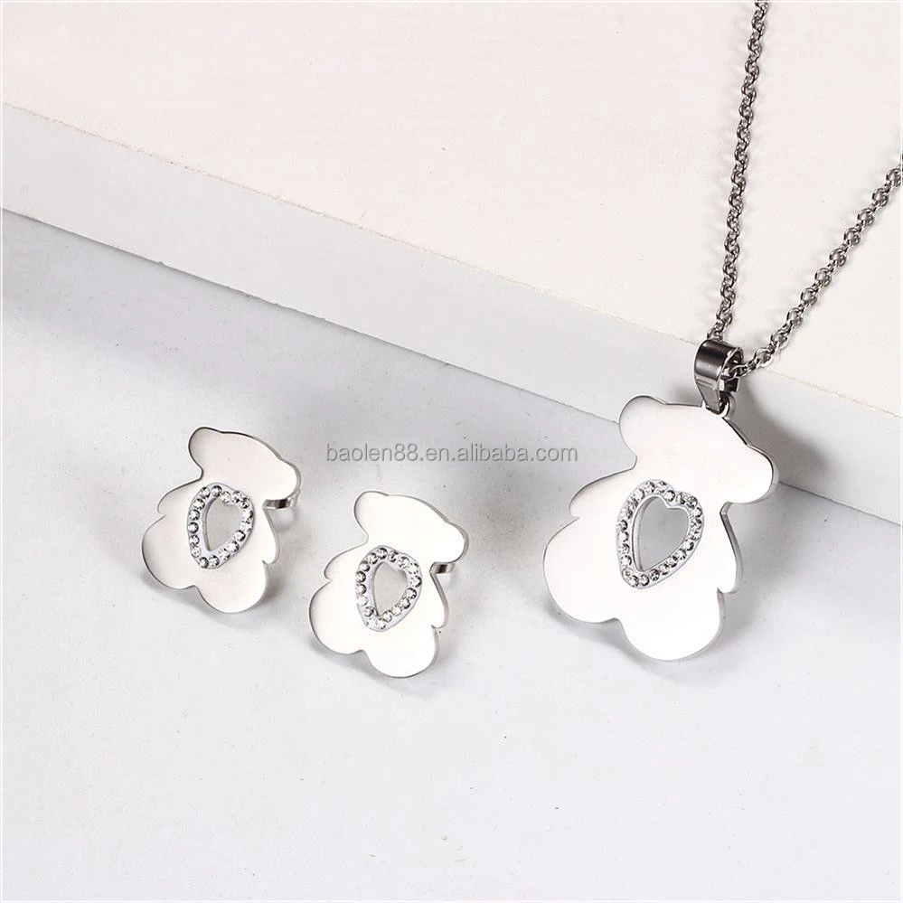 Stainless steel tous jewelry wholesale store
