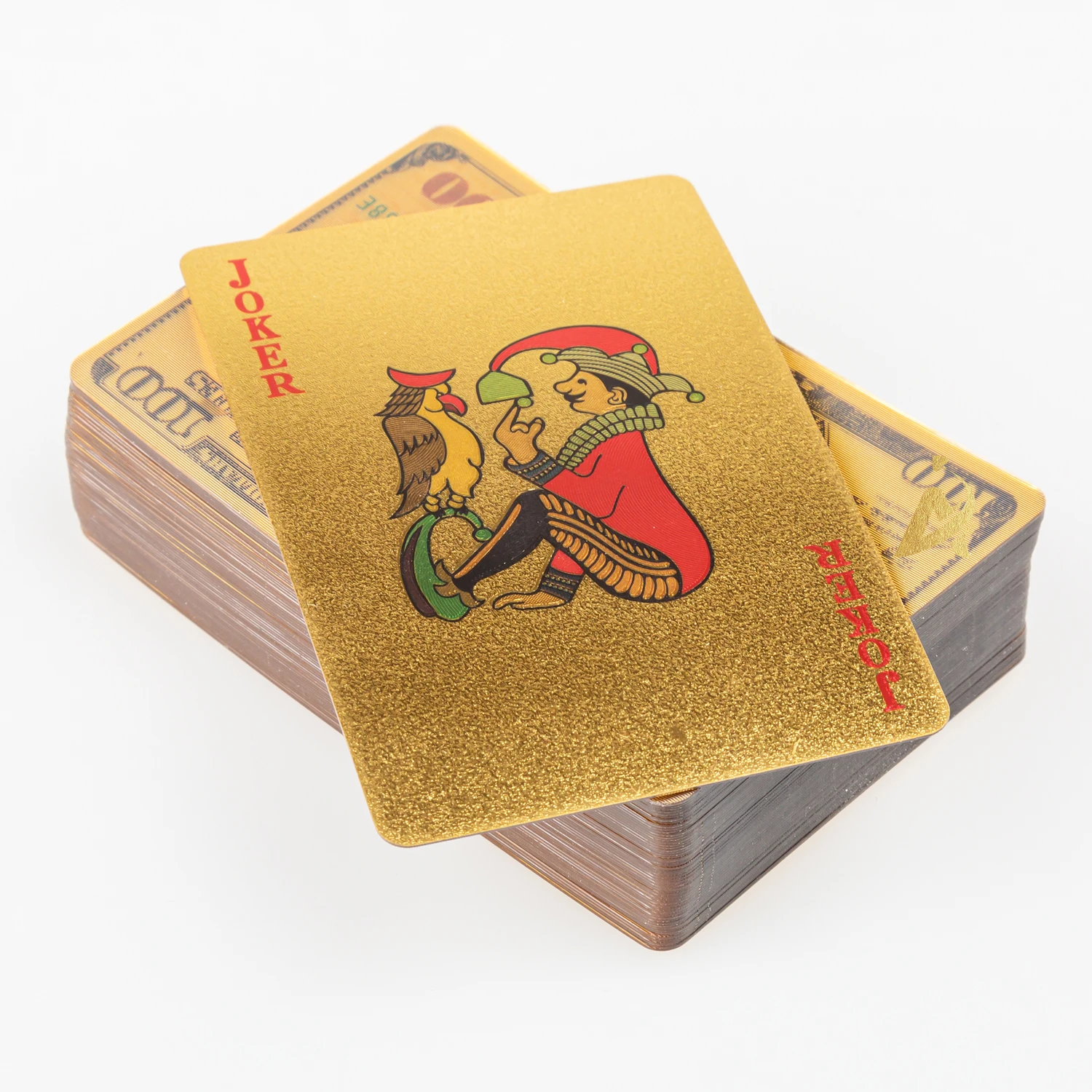 Aypc High Quality Topsales Durable Plastic Luxury 24k Carat Gold Foil ...