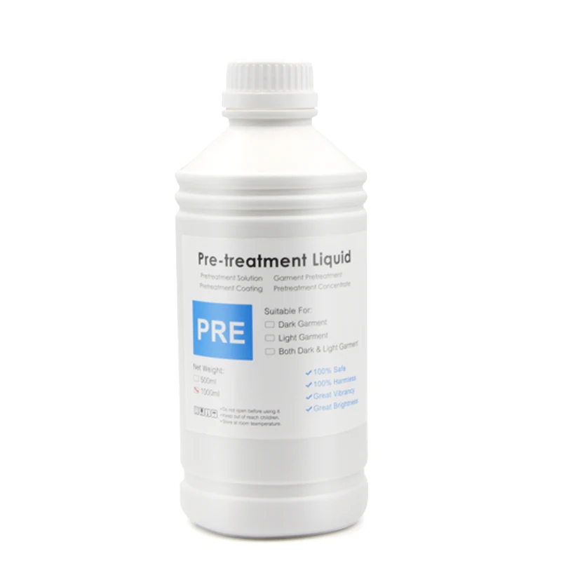 Ocinkjet 1000ml Pretreatment Ink Liquid For Textile Ink Pre-coating For ...