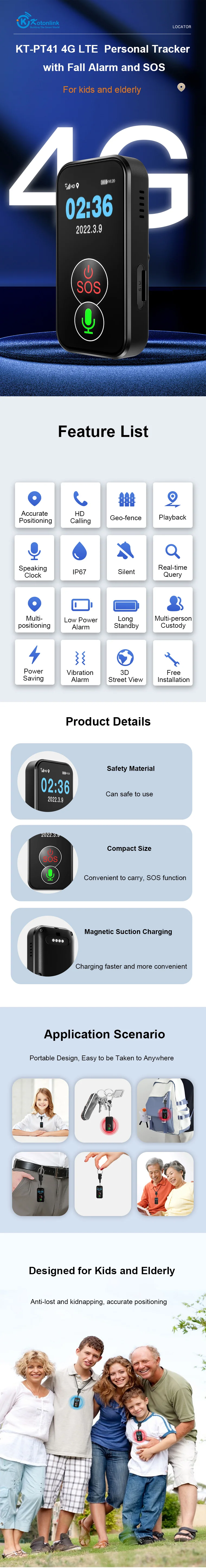 4g Lte Gps Personal Tracker Mini For Old Men And Child - Buy Personal ...