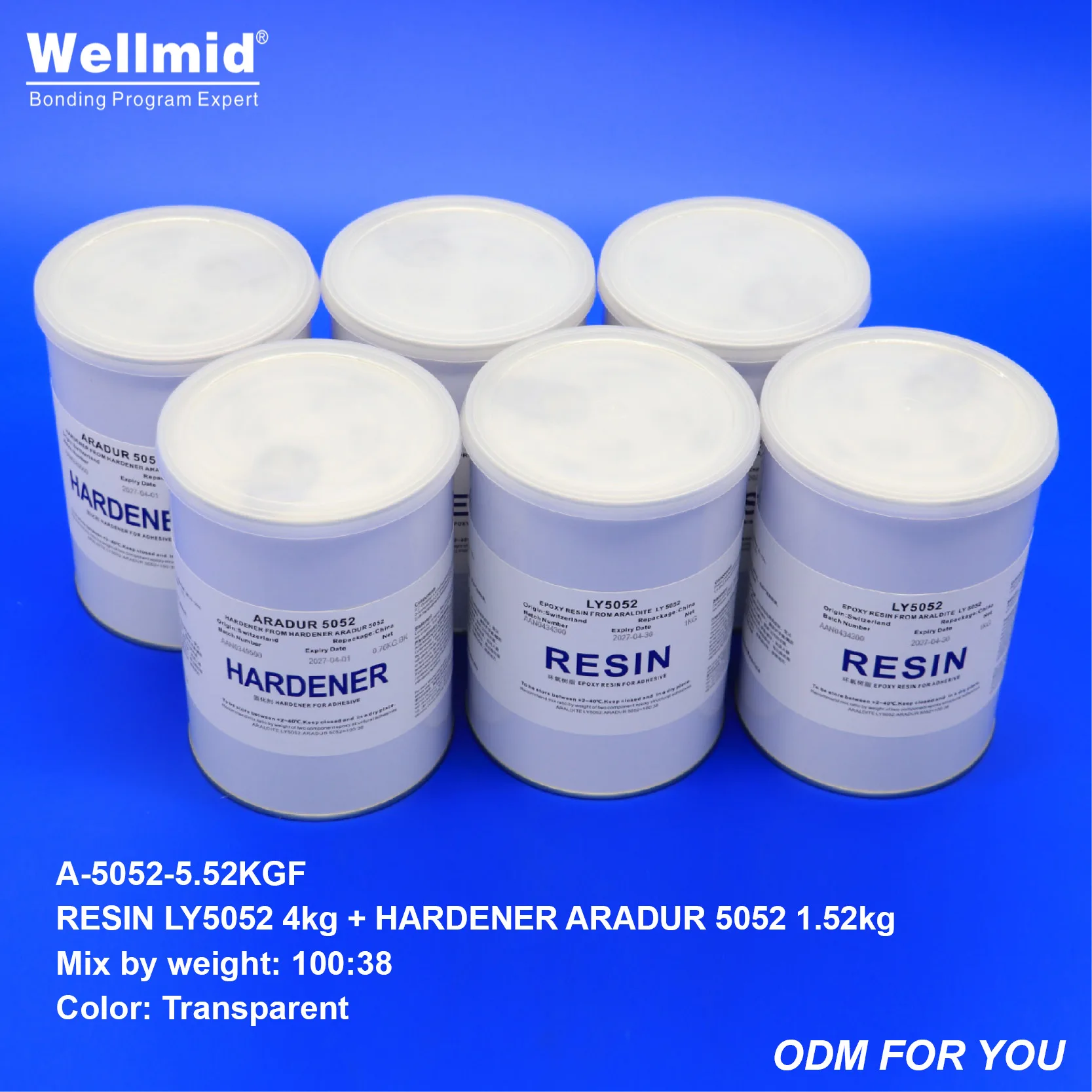 ARALDITE LY 5052 25KG Aradur 5052 19KG in Stock Aerospace Industrial ...