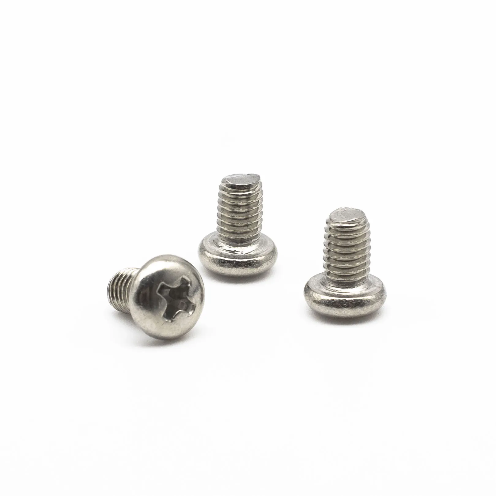 Custom Din 7985 Stainless Steel 18-8 304 Pan Head Round Head Cross Recessed Machine Screw - Buy ...