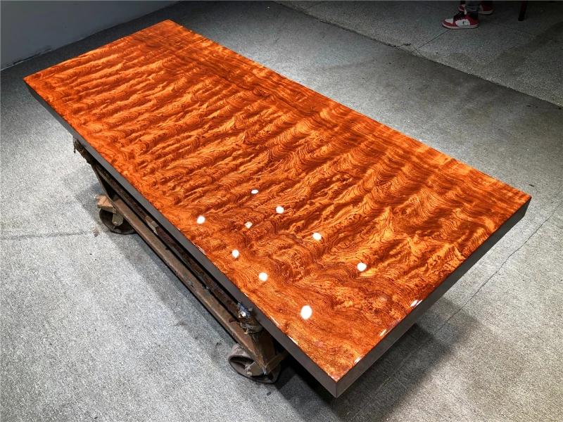 Luxury Africa Bubinga Wood Rosewood Walnut Large Rustic Wood Restaurant ...