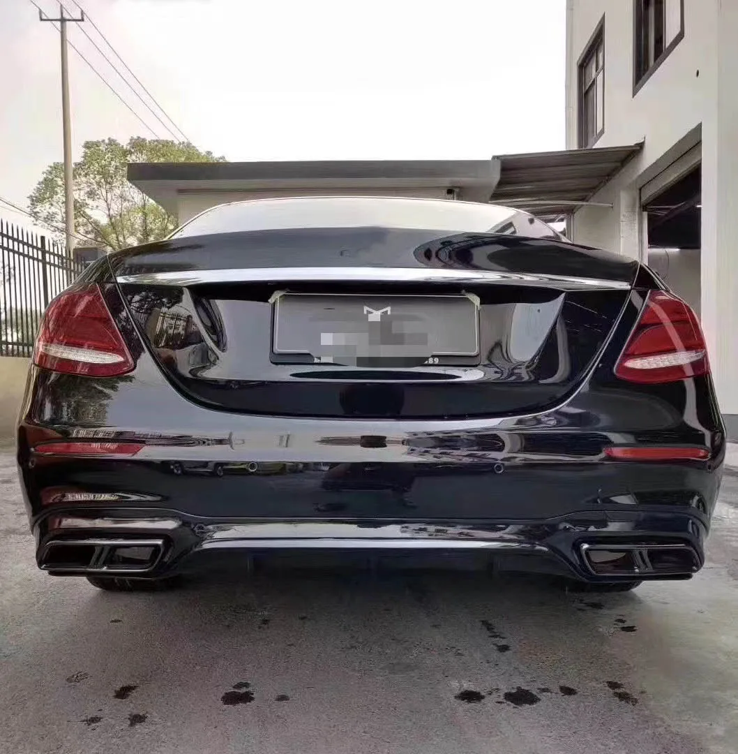 W213 Front Rear Lip Bodykit Upgrade E63 Amg Bodykit For Mercedes Benz E ...