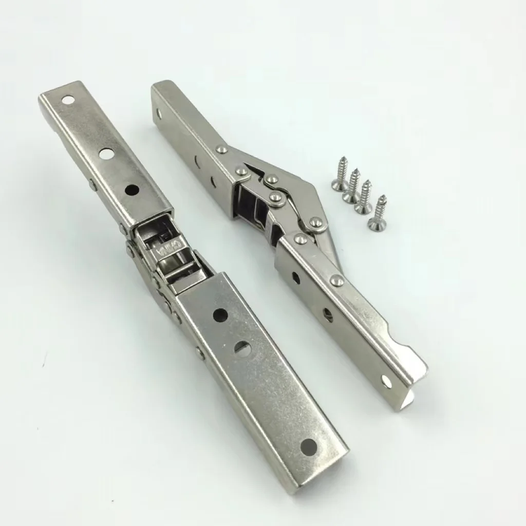 90 Degree Bridge Type Hinge for Kitchen Cabinet - 180° Hidden Door Hinges