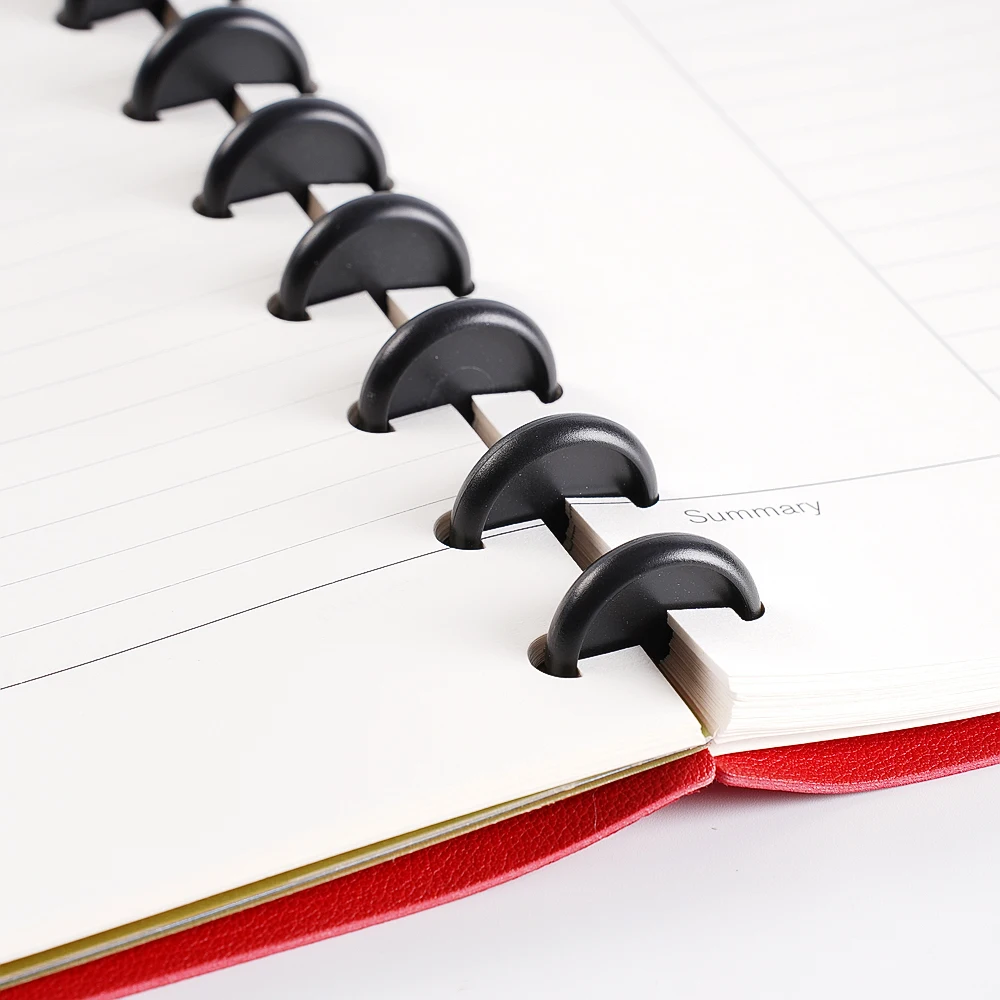 24mm 28mm 32mm 38mm Aluminium Binder Ring Discs Loose-leaf Journal ...