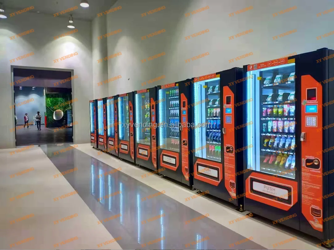 Combo Vending Machine Refrigeration Unit - Cooling & Payment