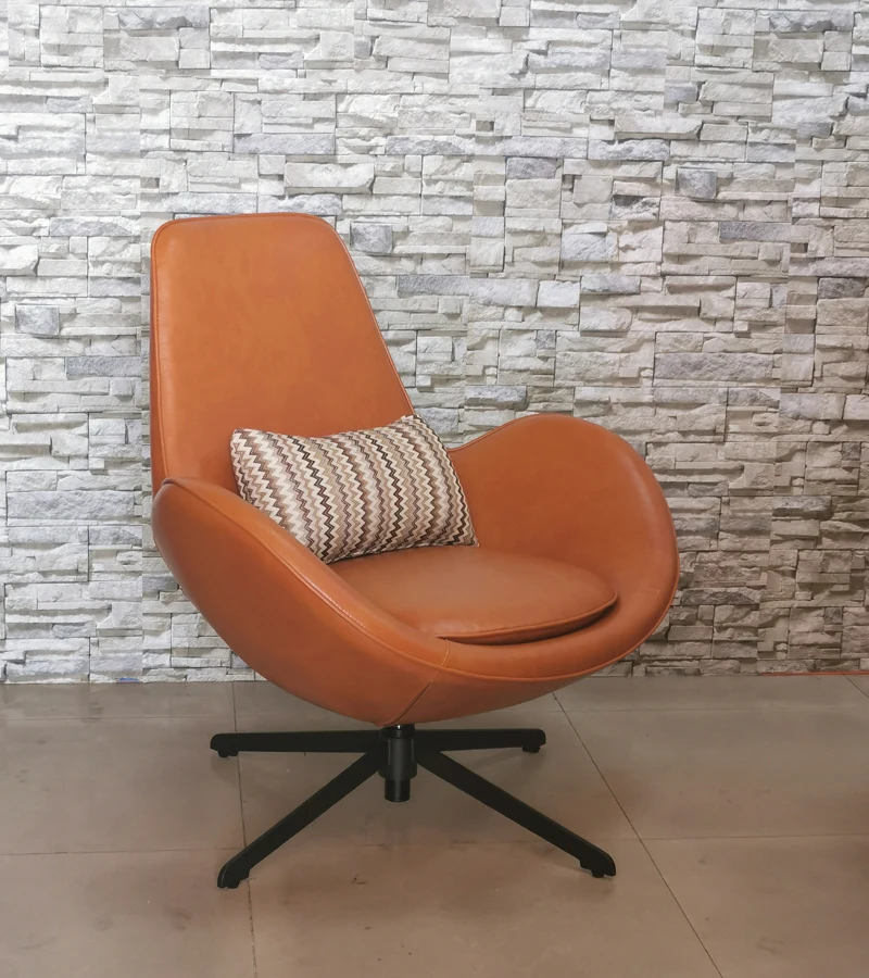 Northern Europe Style Lounge Chair - Modern & Revolving