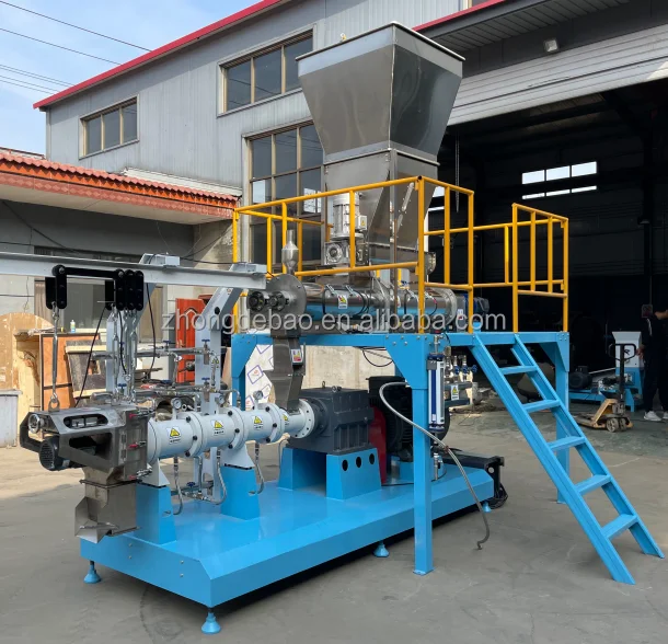 Industrial Soya Bean Extruder 400kg/h Soybean Meal Making Machine With ...