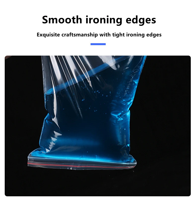 High Quality Thicken Clear Transparent Small Pe Plastic Packaging Food ...