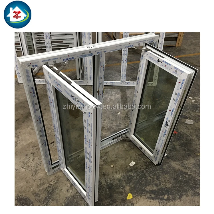 Bahamas House UPVC Casement Window - Hurricane Impact Tinted Windows