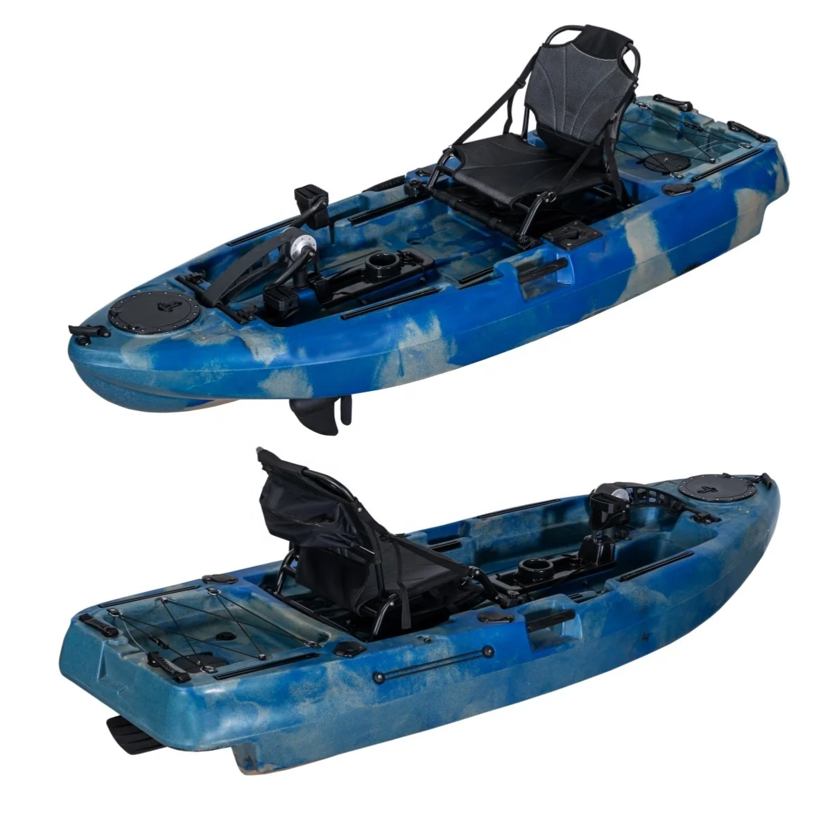 Alibaba.com: 2.5m fishing kayak with pedal drive, single-person HDPE ...