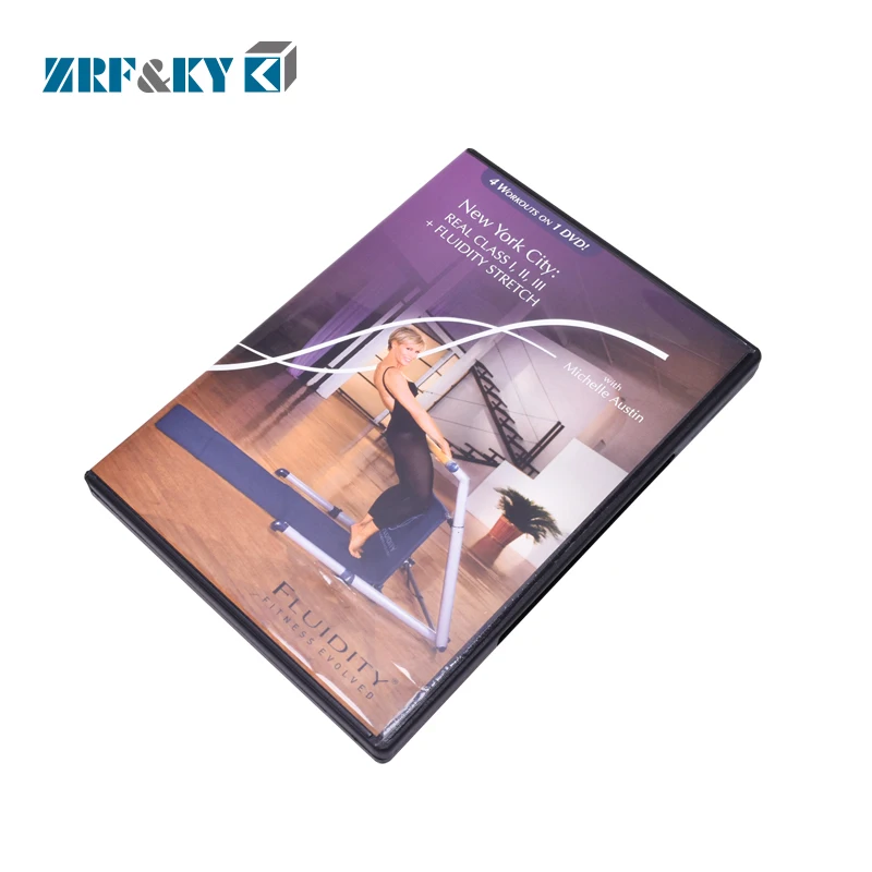 Custom Printing Cardboard Paper Packaging CD/VCD/DVD Sleeve Cases Cover ...