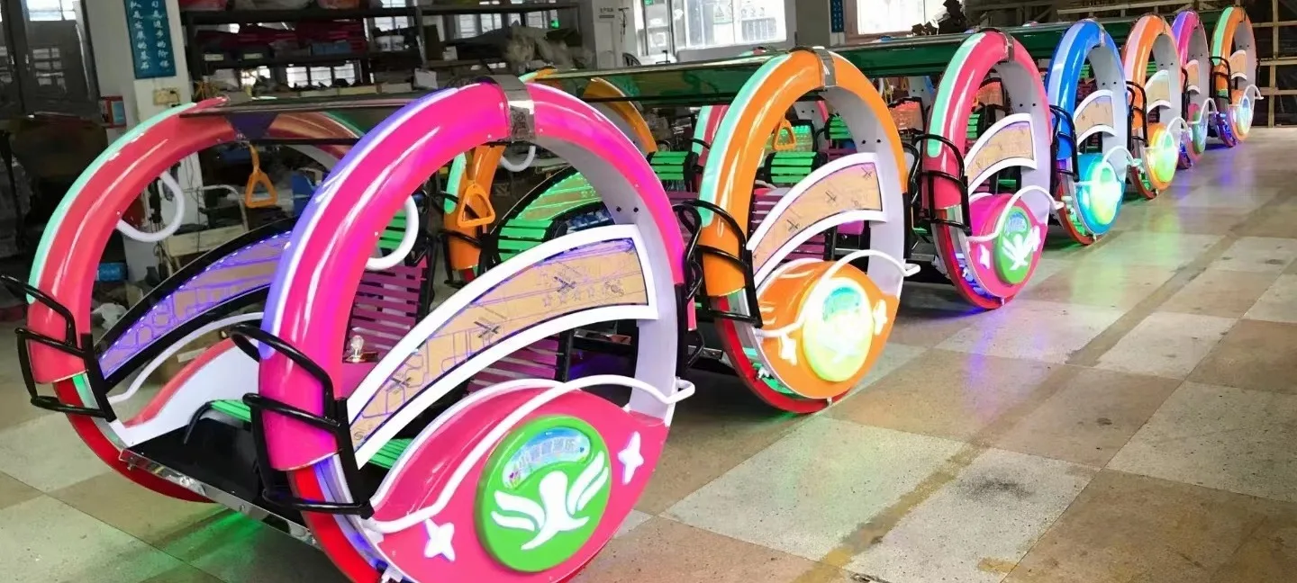 Ama 2 Person Capacity Happy Car 360 Degree Amusement Park Rolling Car ...