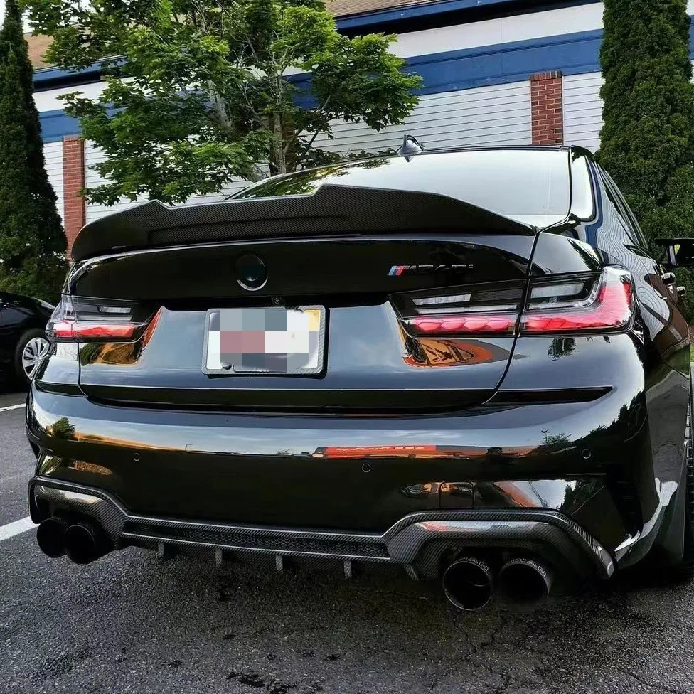 Carbon Fiber Rear Spoiler Psm Style For Bmw 3 Series G20 G80 M3 Sedan ...