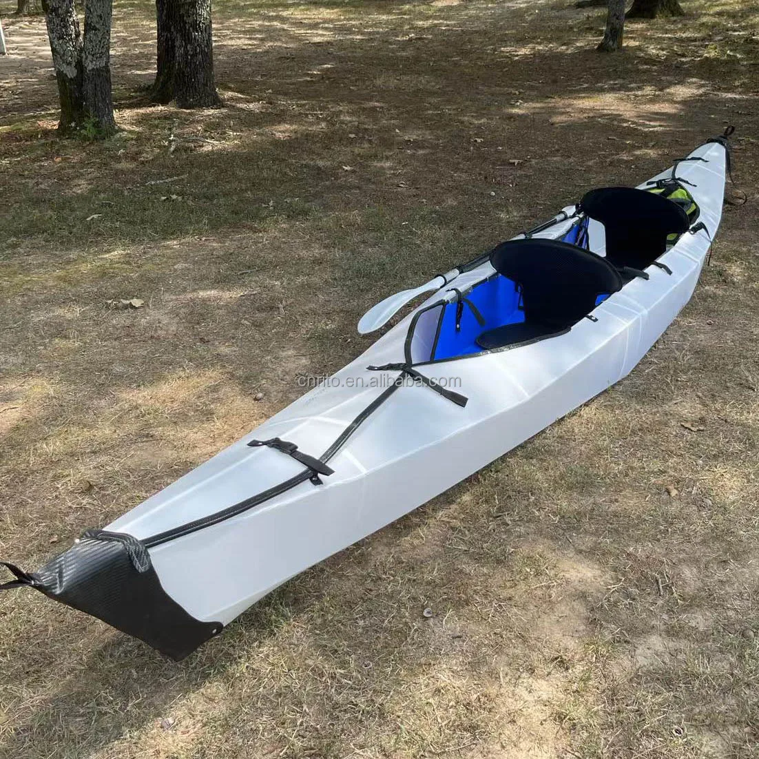 1 2 Person Boats Paddle Collapsible Lake River Durable Lightweight ...