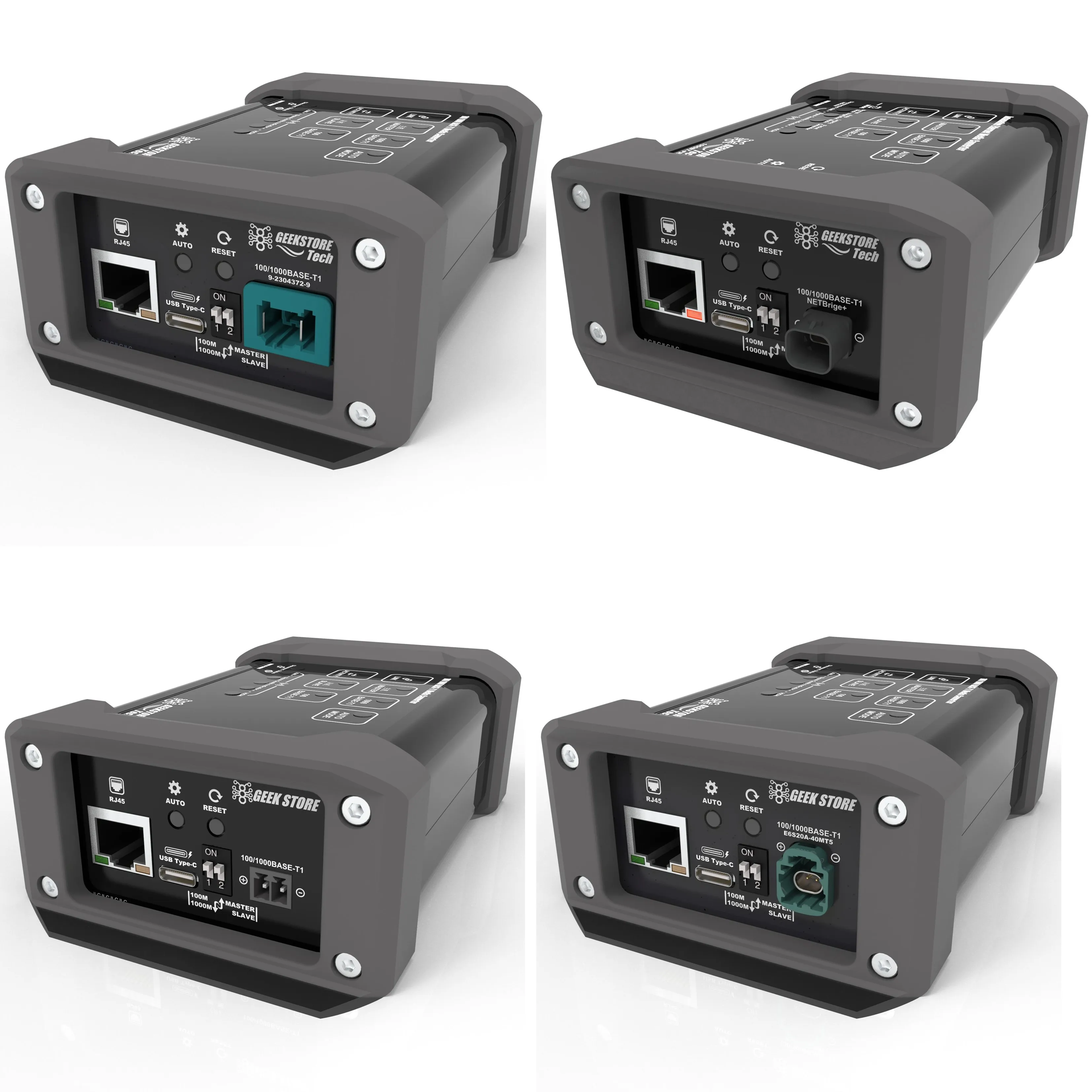 1000base-t1 Gigabit In Car Ethernet Converter To Rj45 Standard Ethernet ...