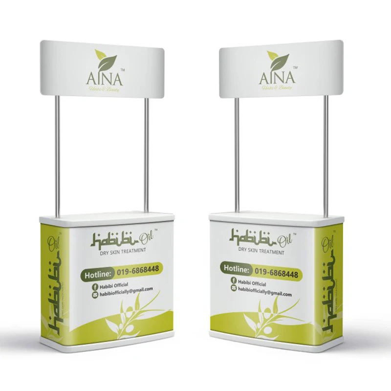 Advertising Display Pp Plastic Promotion Table Counter - Buy Promotion ...