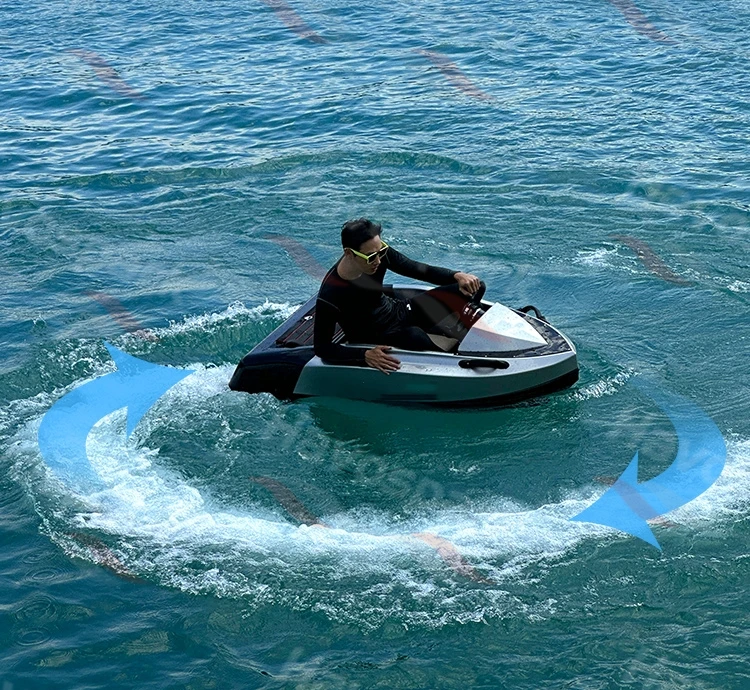 Good Design 6ft Personal Single Deck Electric Small Kart Jet Boat Electric Power Boat With Motor ...