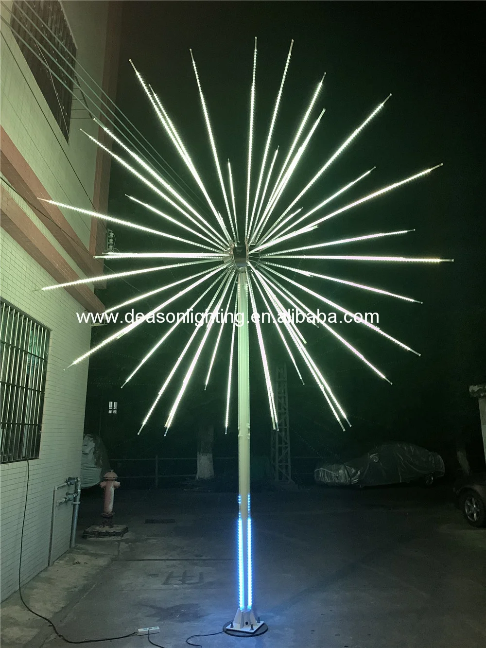 Outdoor Christmas LED Fireworks Lights - Durable & Bright