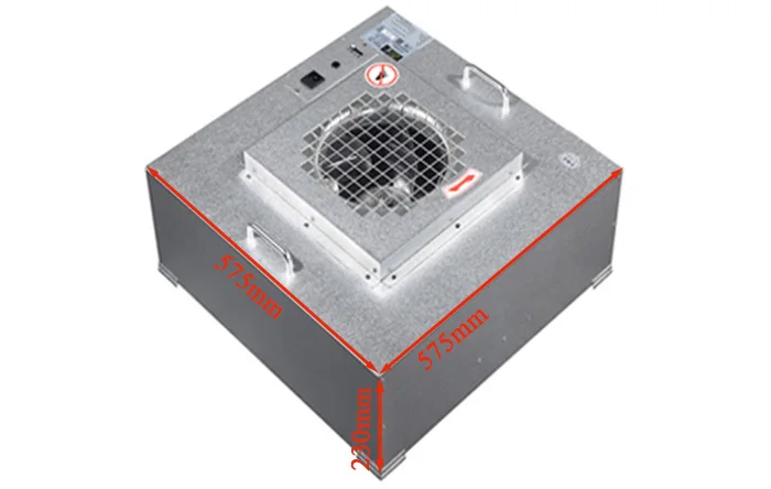 Mushroom Laboratory Hepa Fan Filter Unit 2x4 Ffu with HEPA H14 0.3um