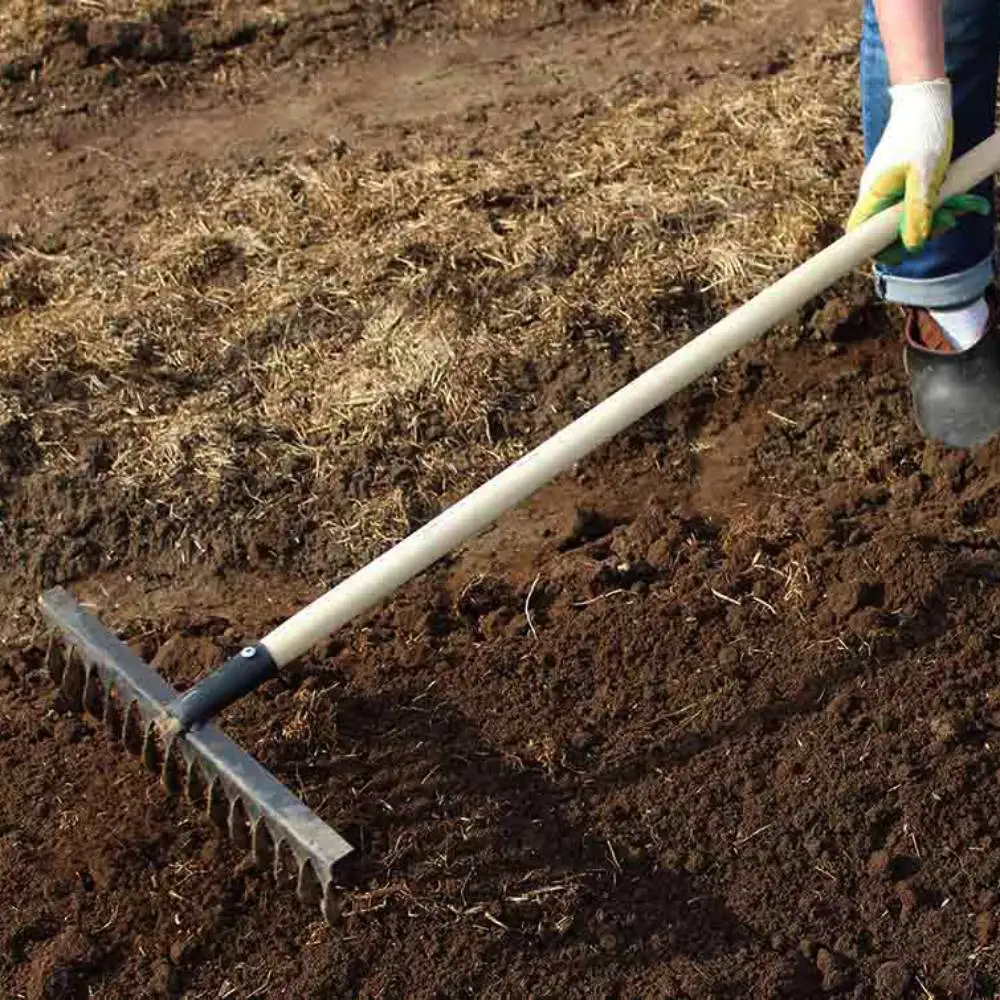 Heavy Duty Farm Rake with Handle Agricultural Tool| Alibaba.com