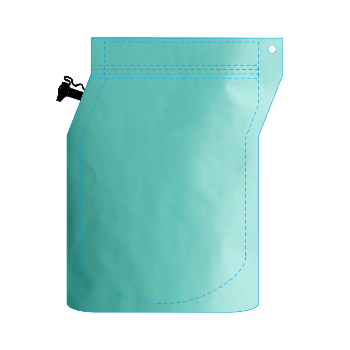 Custom 250ml Sachet Doypack Stand Up Spout Pouch Plastic Bag With ...