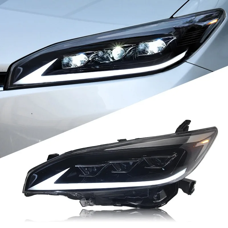 Alibaba.com: Toyota WISH 2009-2015 LED headlight assembly with daily ...
