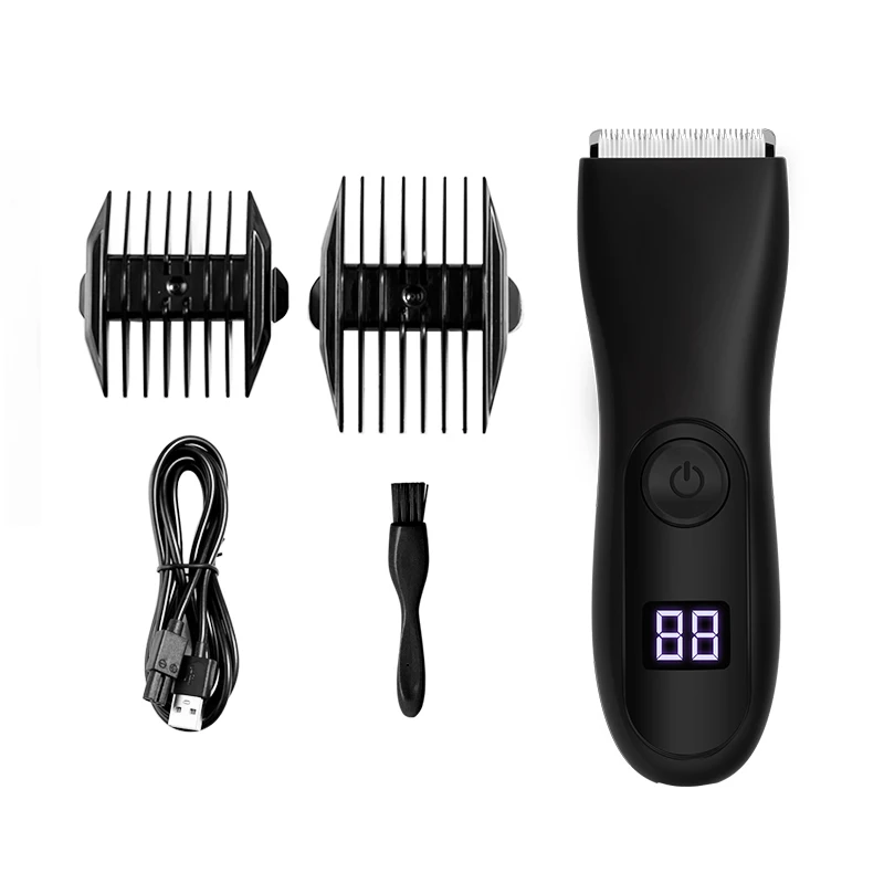 Waterproof Rechargeable Grooming Machine Manscaping Body Balls Groin ...