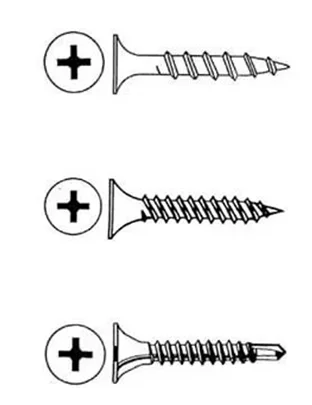 Direct Factory All Models Black Phosphate Screws Tornillo Vida Csavar ...