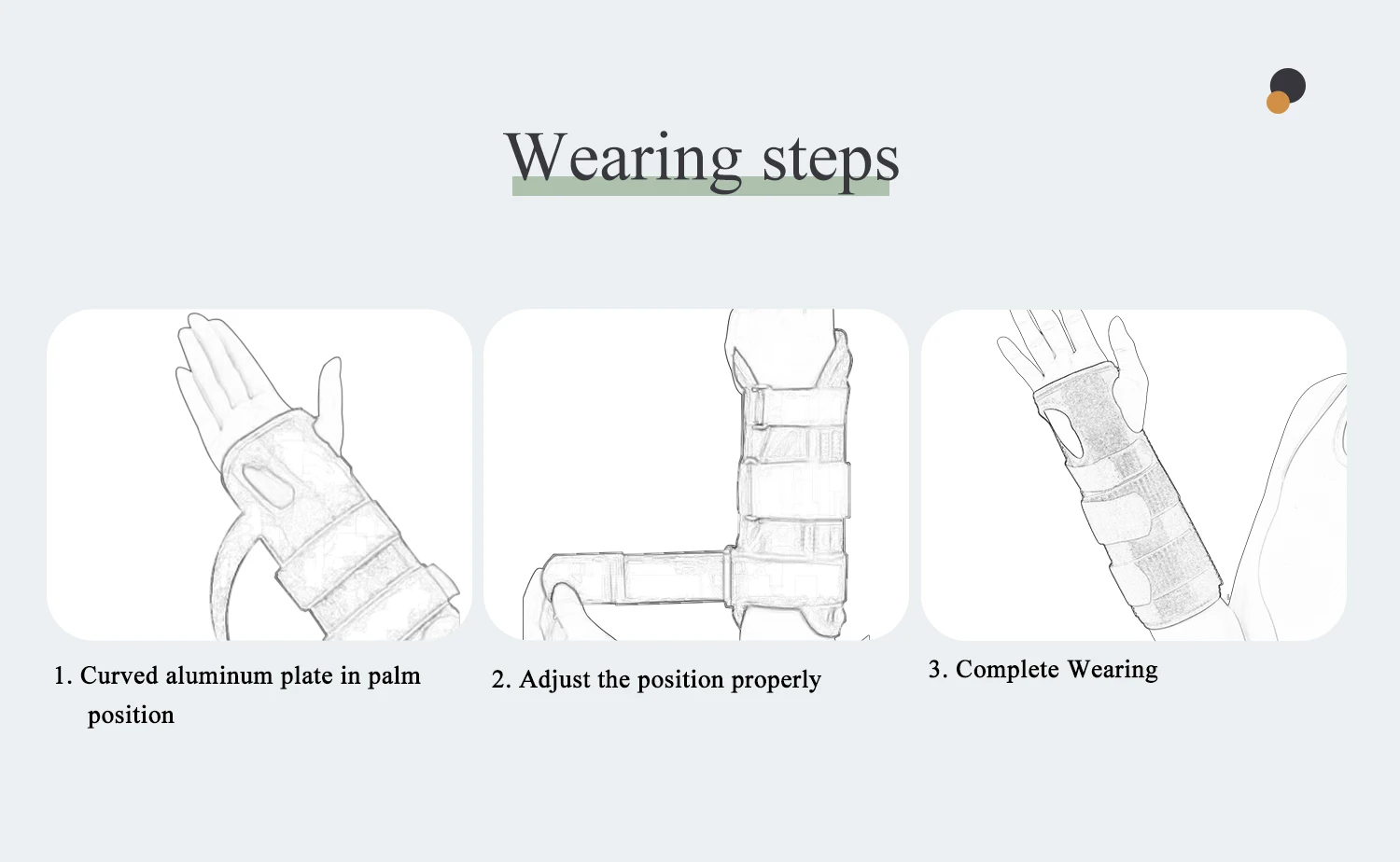 Hand Wrist Splint Medical Hand Wrist Support Belt Carpal Tunnel ...