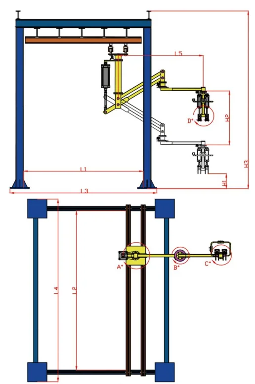 Gantry Manipulator Robot Arm For Vacuum Lifting And Handling - Buy ...