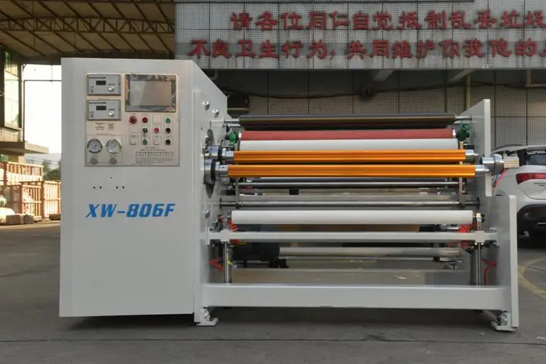 New Design Double Shafts Rewinding Machine For Bopp Duct Tape - Buy ...