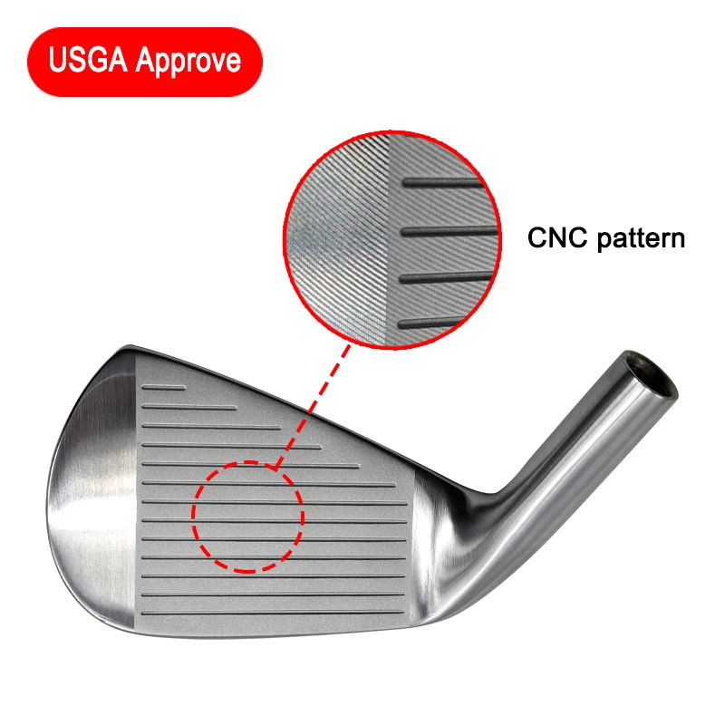 Forged Golf Iron USGA Approve S20C Carbon Steel CNC Machined Forged ...