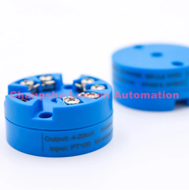 Pt100 Pt1000 Temperature Transmitter Sensor Module 4-20ma 0-10v 0-5v ...