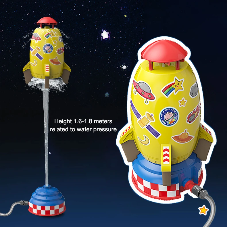 Hot Sale Kids Toys Spinning Ejection Rocket Sprinkler Water Rocket ...