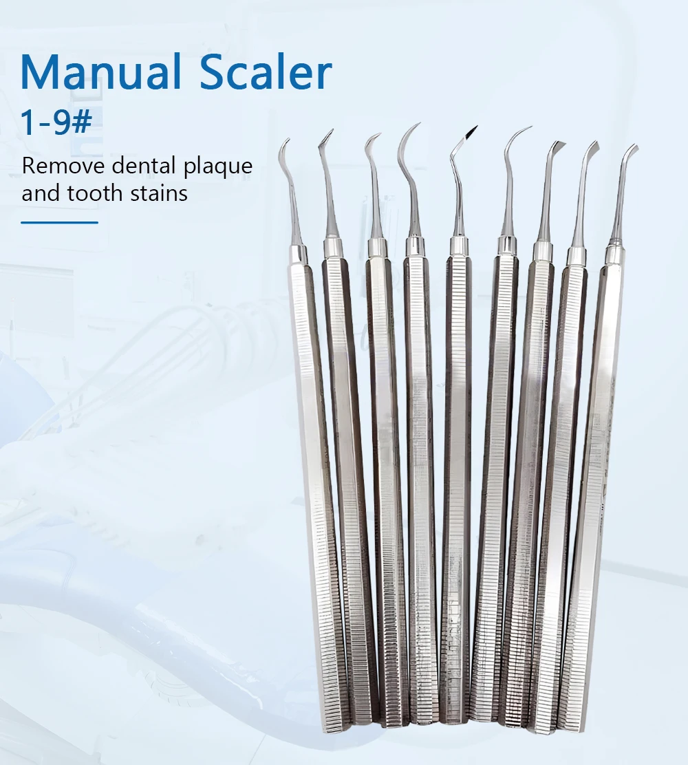 Dental Instruments Hand Operated Scalers for Periodontal Cleaning