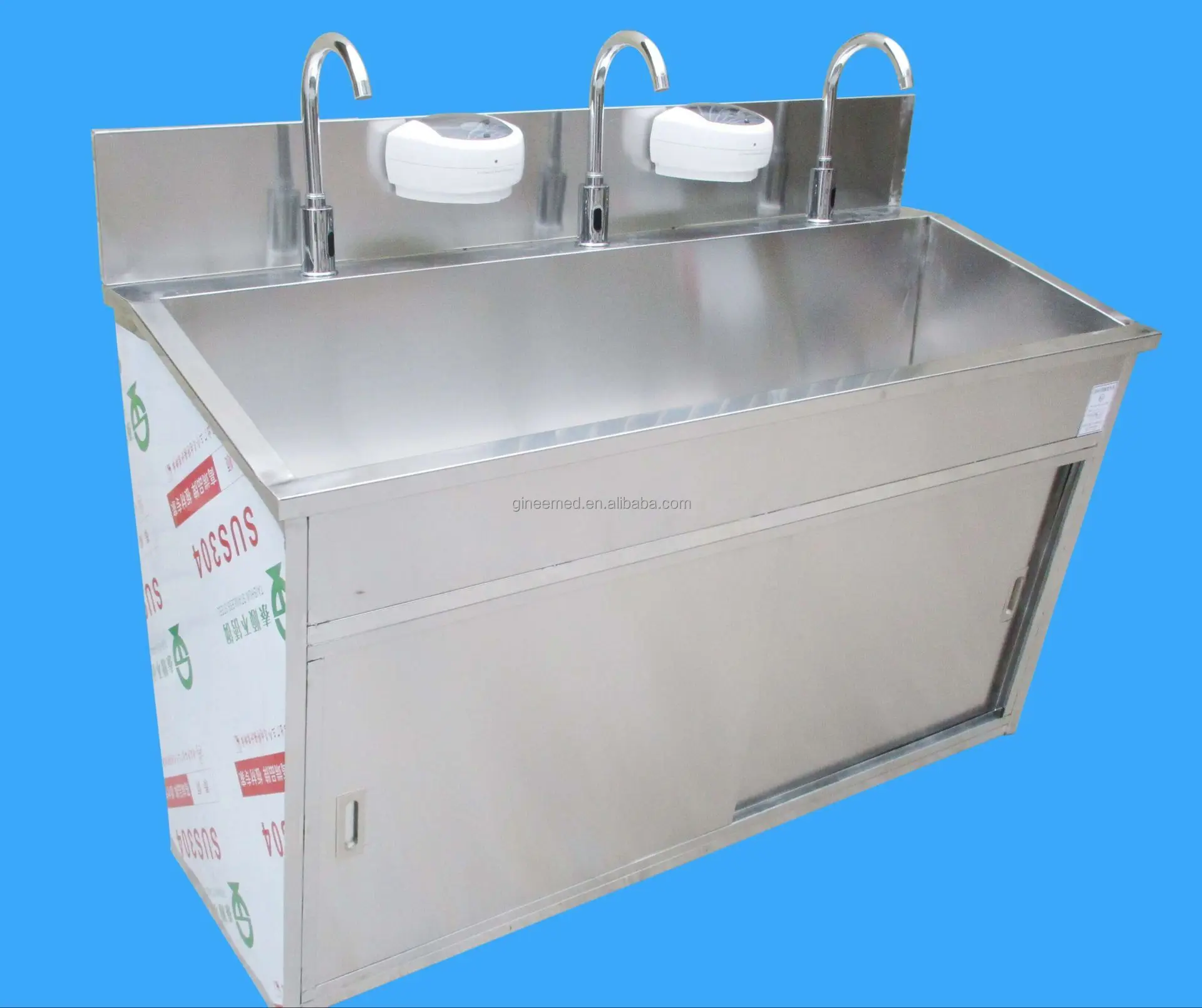 Ginee Medical Hospital Furniture 304 Stainless Steel School Double ...