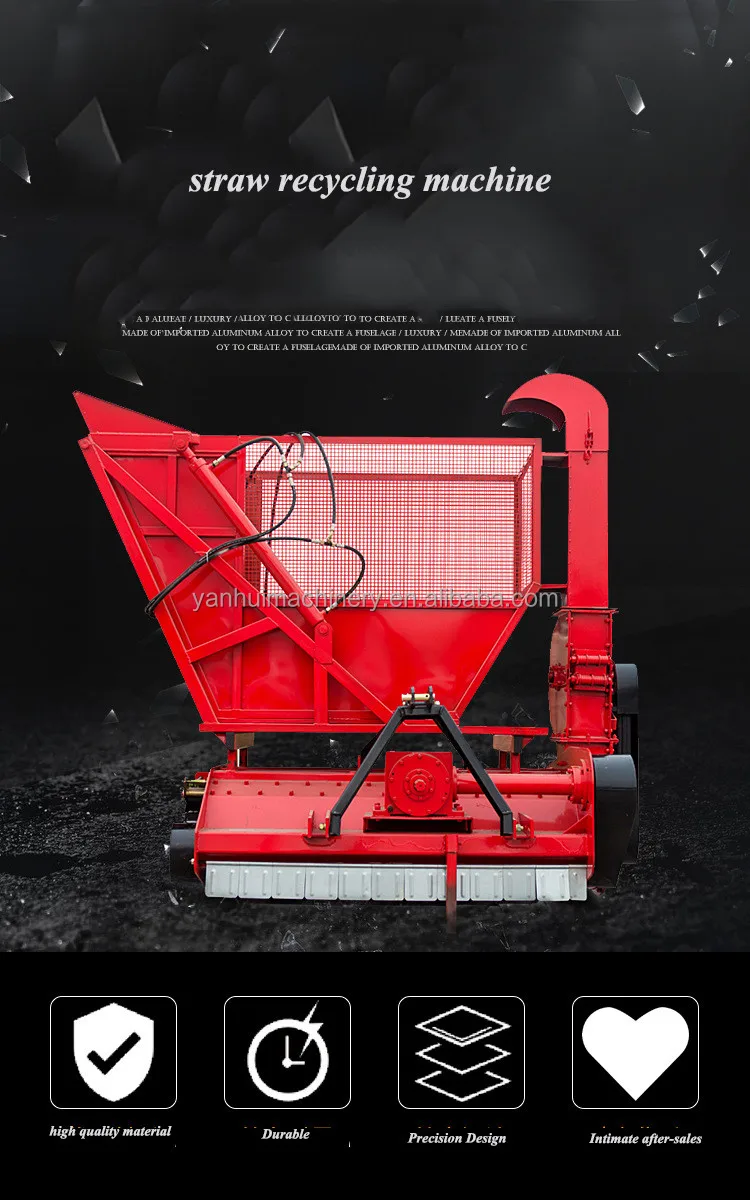 Mini Tractor Mounted Napier Grass Corn Silage Chopper Cutting Machine ...