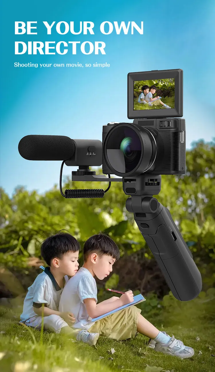 Digital Cameras Photography 4k 48mp Vlogging Camera Youtube Video Cam ...