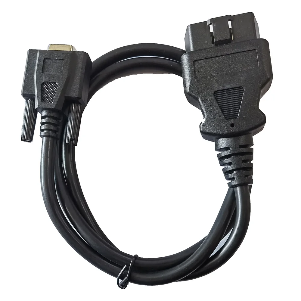 9pin Male To Female Connector Obd2 Serial Adapter Cable Db9 Cable - Buy ...