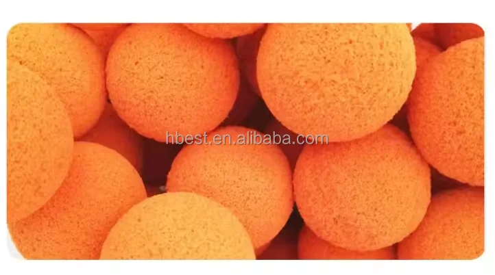 DN125 Sponge Ball for Pipe Cleaning Putzmeister Concrete Pump Cleaning ...
