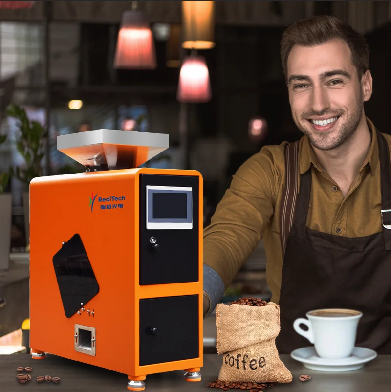 16 Channel Mini Coffee Sorting Machine Small Coffee Sorter For Roasted ...