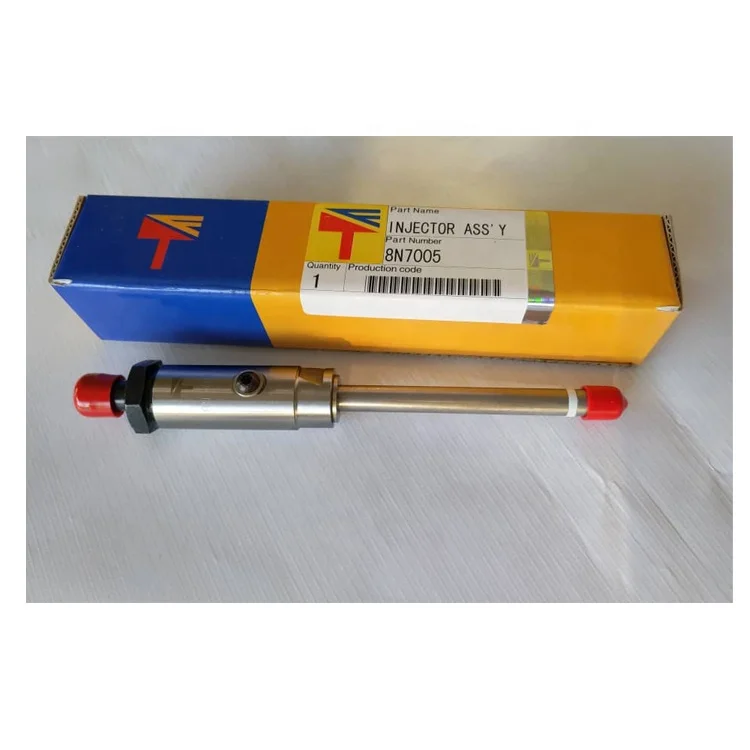 Diesel Engine Injector 8n7005 For Wheel Loader 966f 966d Buildozer D6d ...
