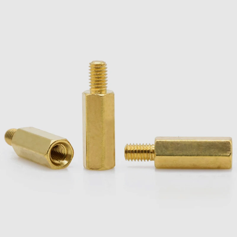 Hexagonal Copper Columns Single-ended Hexagonal Connecting Columns ...