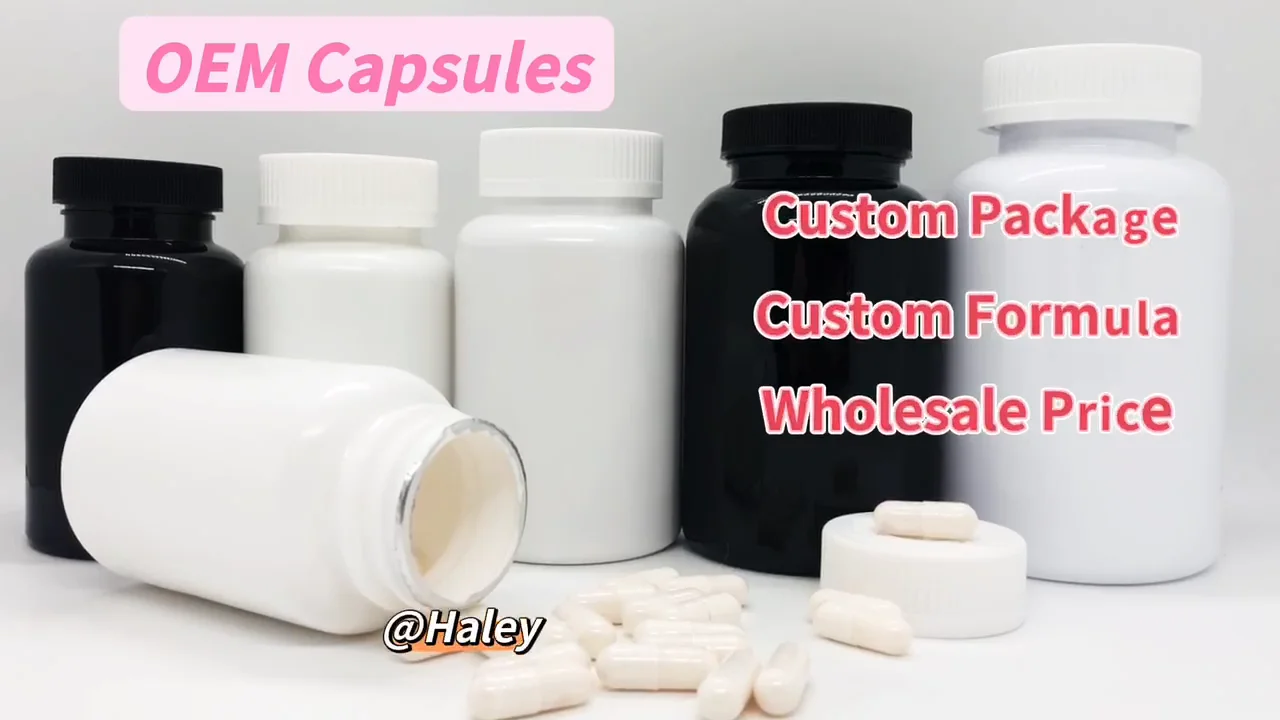 Custom Organic Ashwagandha Capsules 3000mg Stress Relief Capsules Ashwagandha Extract Sleep ...